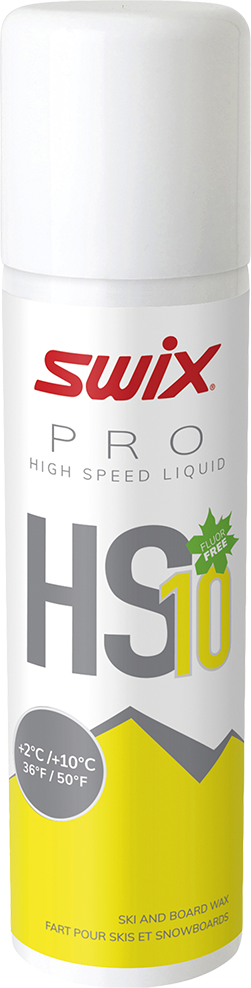 Swix Ski Wax High Speed liquid 125ml | -0° bis +10°C yellow | SWHSL-10
