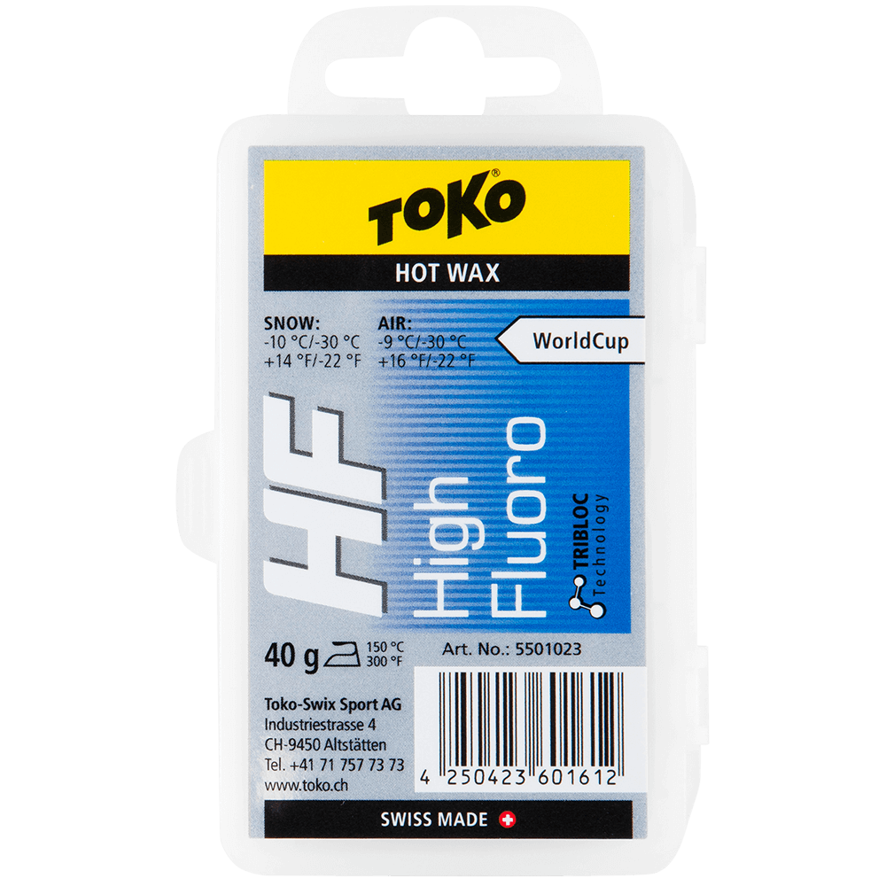 TOKO Ski Wax World Cup High Performance | Red -12° bis -02°C | 40 gramm ...